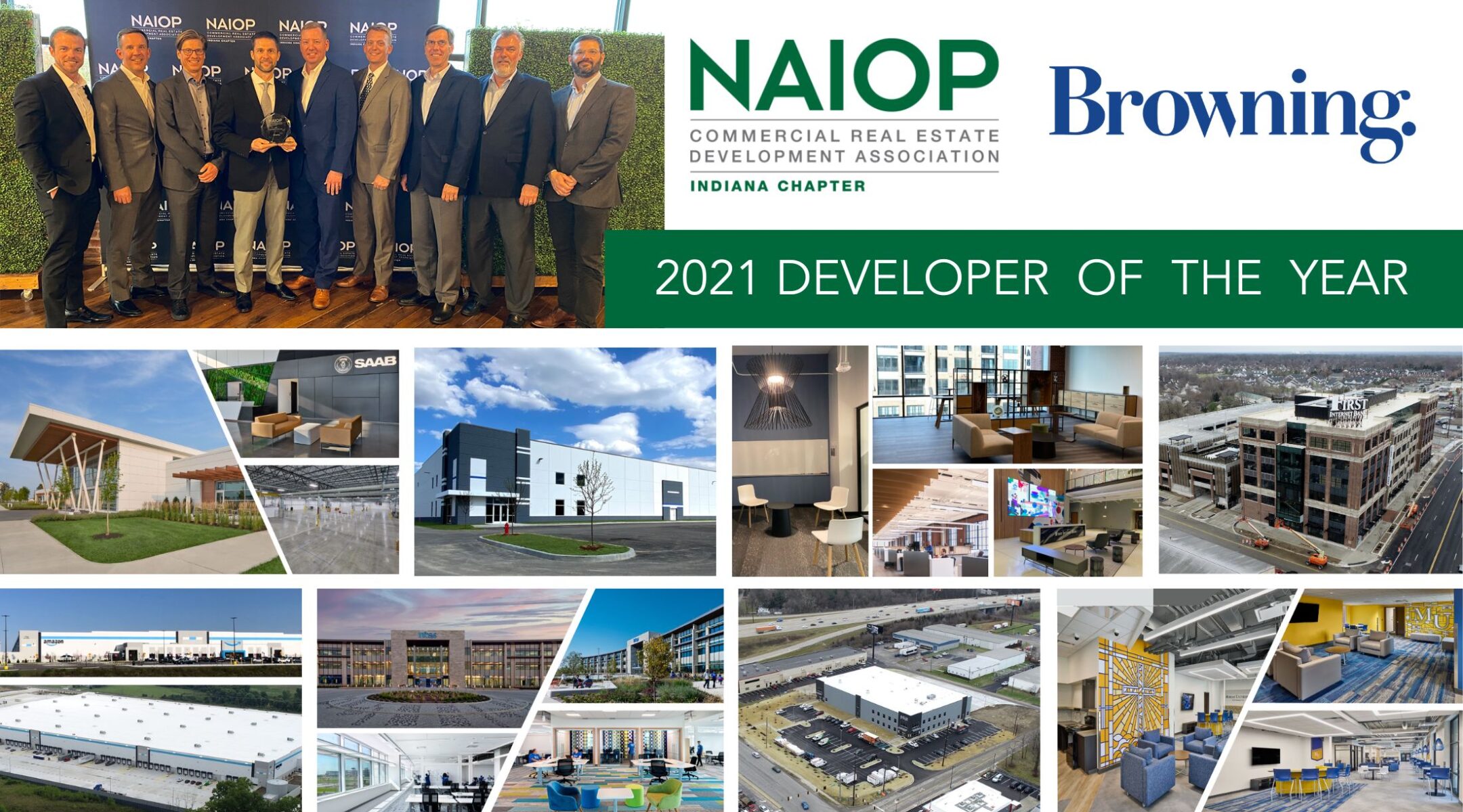 2021 NAIOP Indiana Developer of the Year - Browning