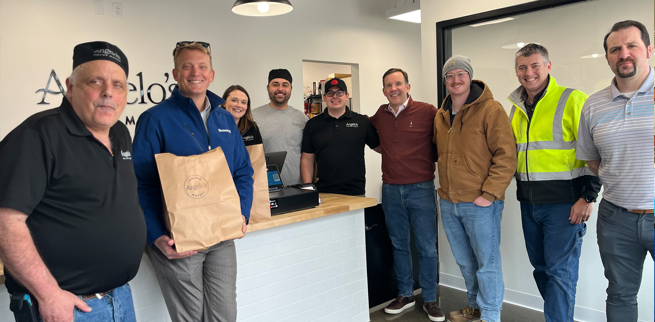 Angelo's Italian Market Opens at Nickel Plate Station - Browning